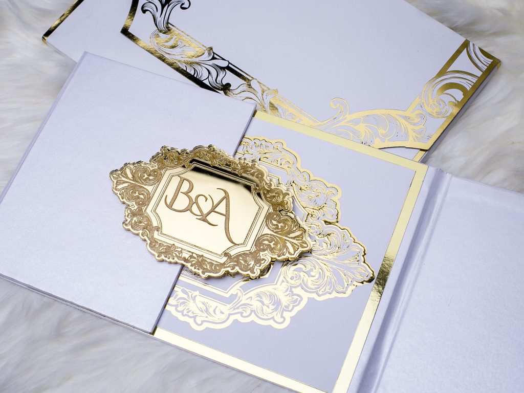 Luxury Folio Invitation Card - Invitation Hub Gh